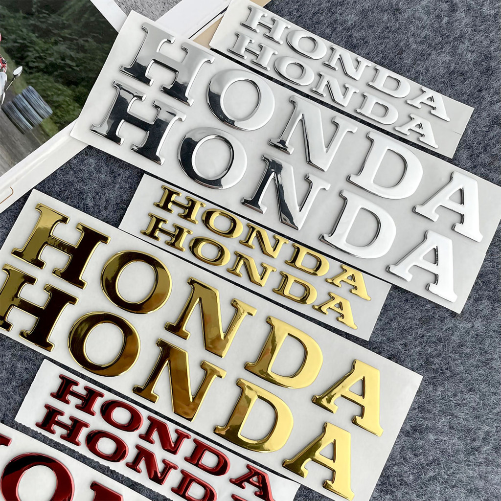 HONDA CBR 3D Epoxy Stickers Motorcycle Fuel Gas Tank Decals For Honda ...