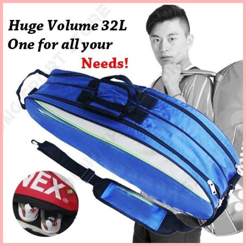 ♂ ♞Yonex Badminton Bag Racket Bag Tennis Bag Backpack With Shoes ...