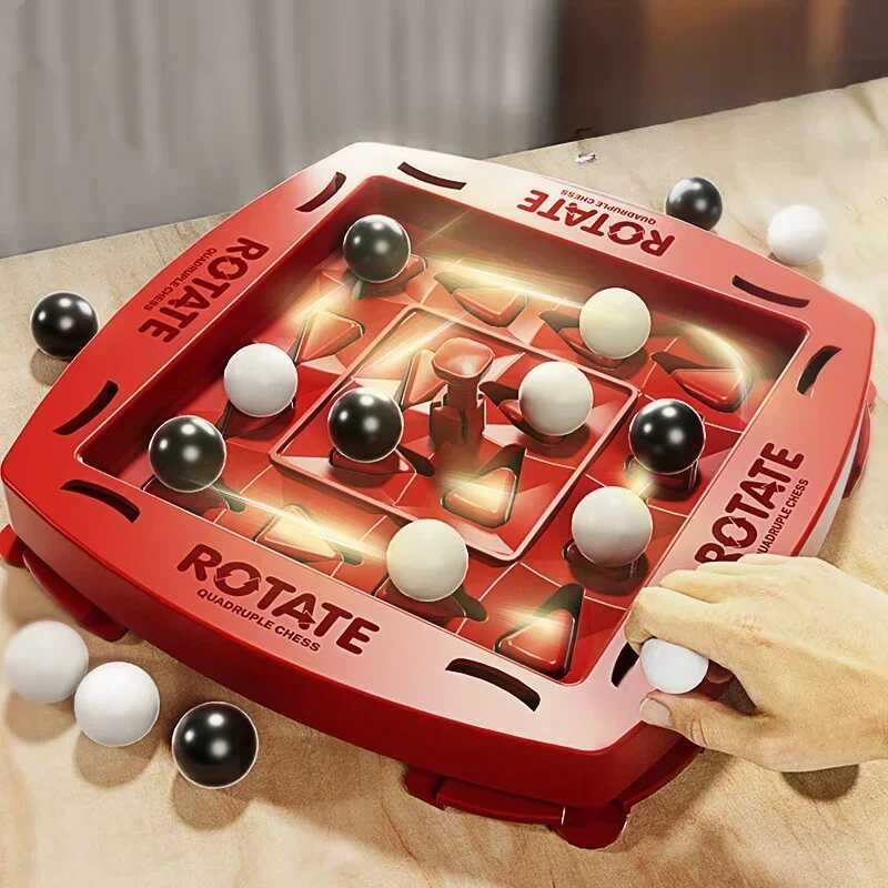 4 In A Row Game Educational Orbit Logic Board Game 2 Player Fast ...