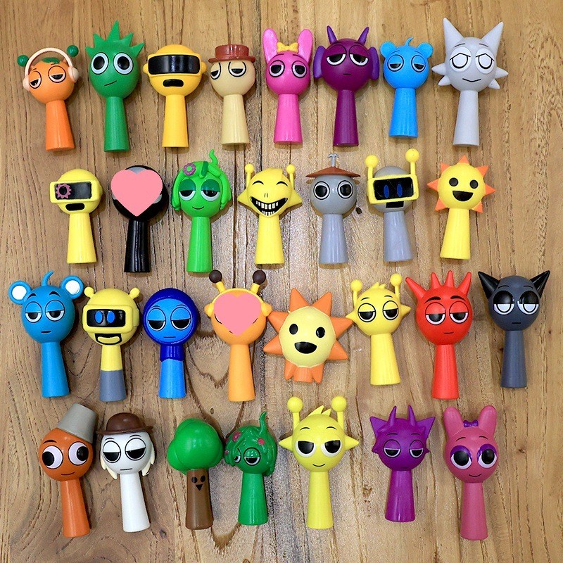 24pcs Sprunki Action Figure Set Sprunki Incredibox Toys Decorative ...
