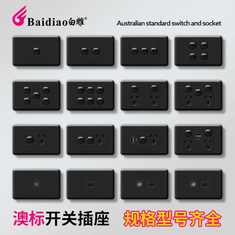 Australian style power socket, Australian SAA certification, Australian ...