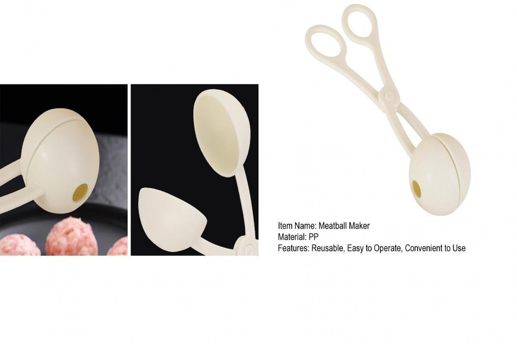 SFH- Meatball Tong Maker Easy Meatball Maker Tool for Diy Stuffed ...