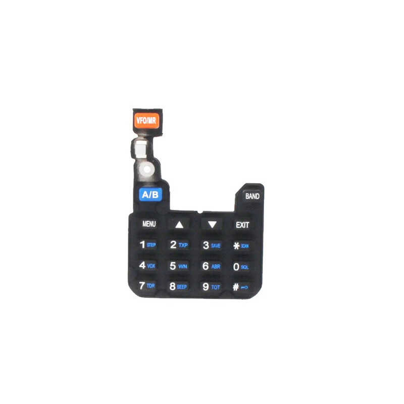 Walkie Talkie Numeric Keypad Keyboard para sa Baofeng 2 Way Radio UV-5R ...