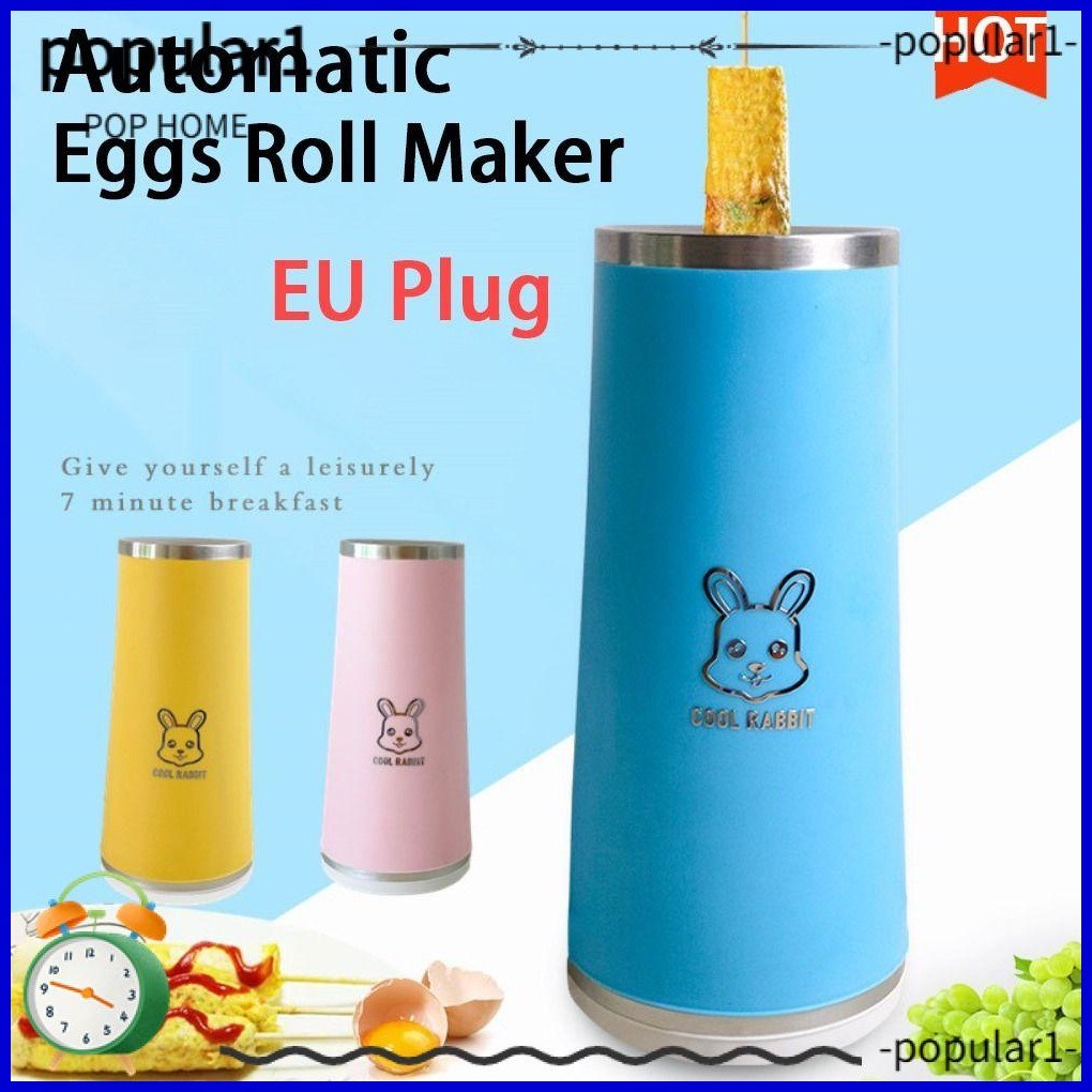 POP Rising Egg Roll Maker, Electric Omelette Master Automatic Eggs Roll ...