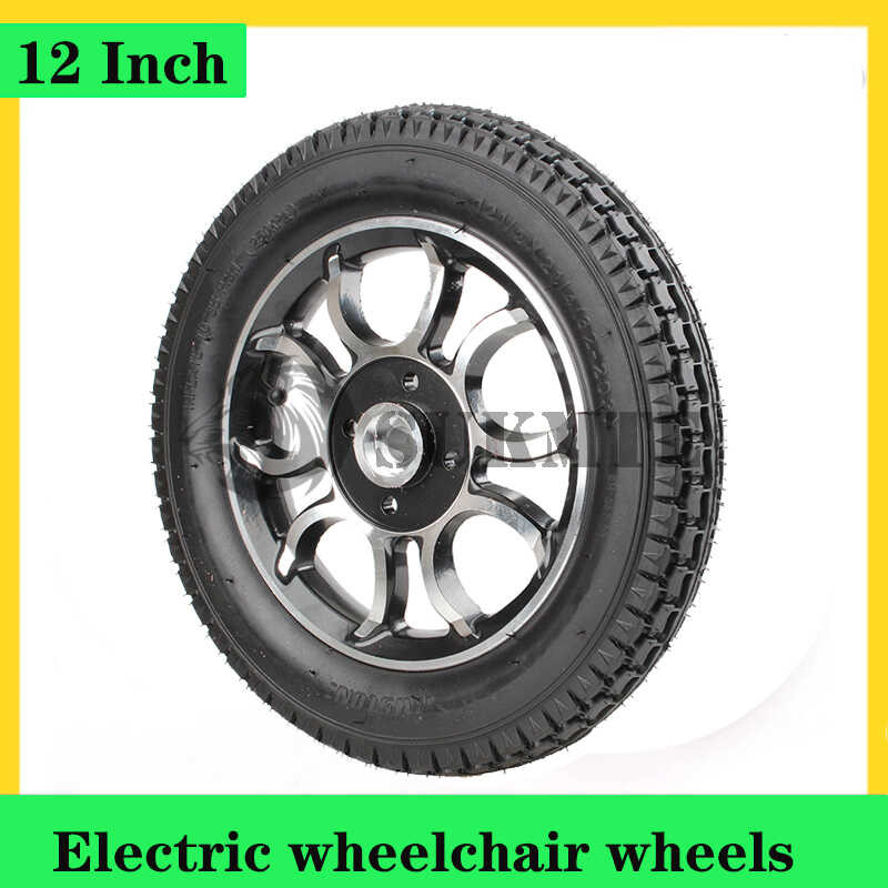 12 Inch Wheel 1/2X2 1/4 Tire Inner Tube Outer Tyre With Rim Set For ...