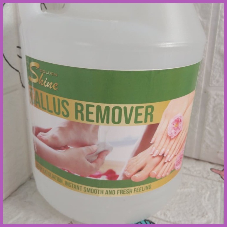 ⊙ Golden shine Callus remover gallon (pampatanggal ng kalyo) | Shopee ...