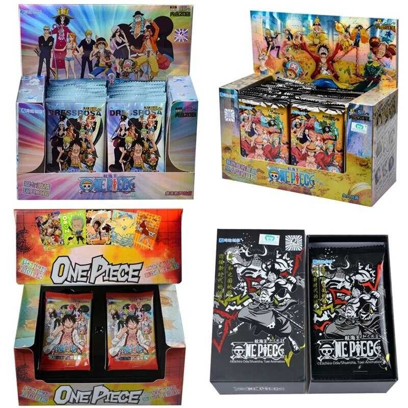 Anime ONE PIECE Card Luffy Cards Zoro Nami Chopper Franky Collection ...