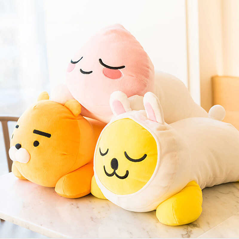 50 cm Kawaii Ryan Plush Toy Pillow Kakao Apeach Muzi Anime Stuffed Doll ...