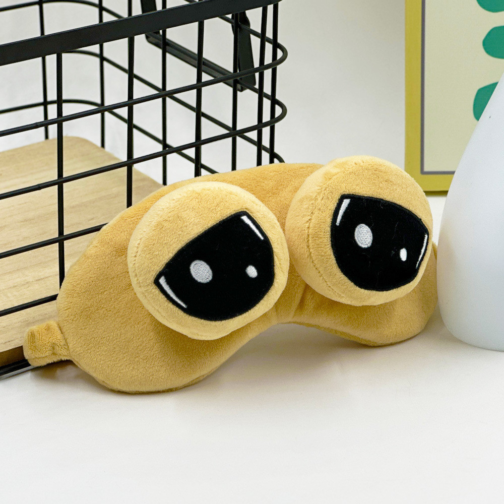 Pou Eye Masks,Women Men Soft Portable My Pet Alien Travel Sleepeye ...