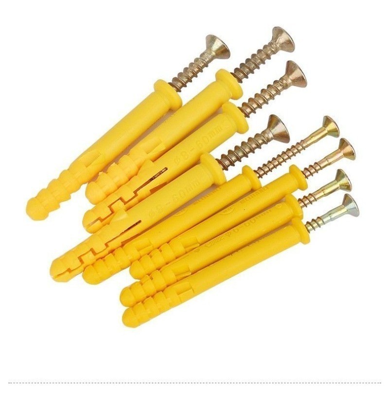 Little Yellow Croaker Expansion Screw Plastic Expansion Tube Rubber ...