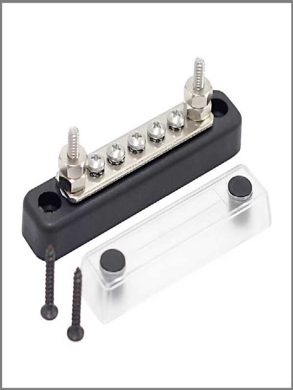 RV busbar, car, ship, yacht accessories, 12V-48V negative busbar ...