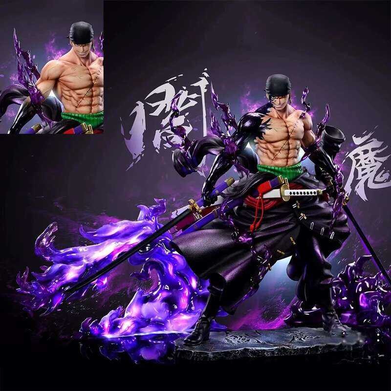 Tt 25 Cm One Piece Fig Sky Painting Anime Yama Roronoa Zoro Figure Wano ...