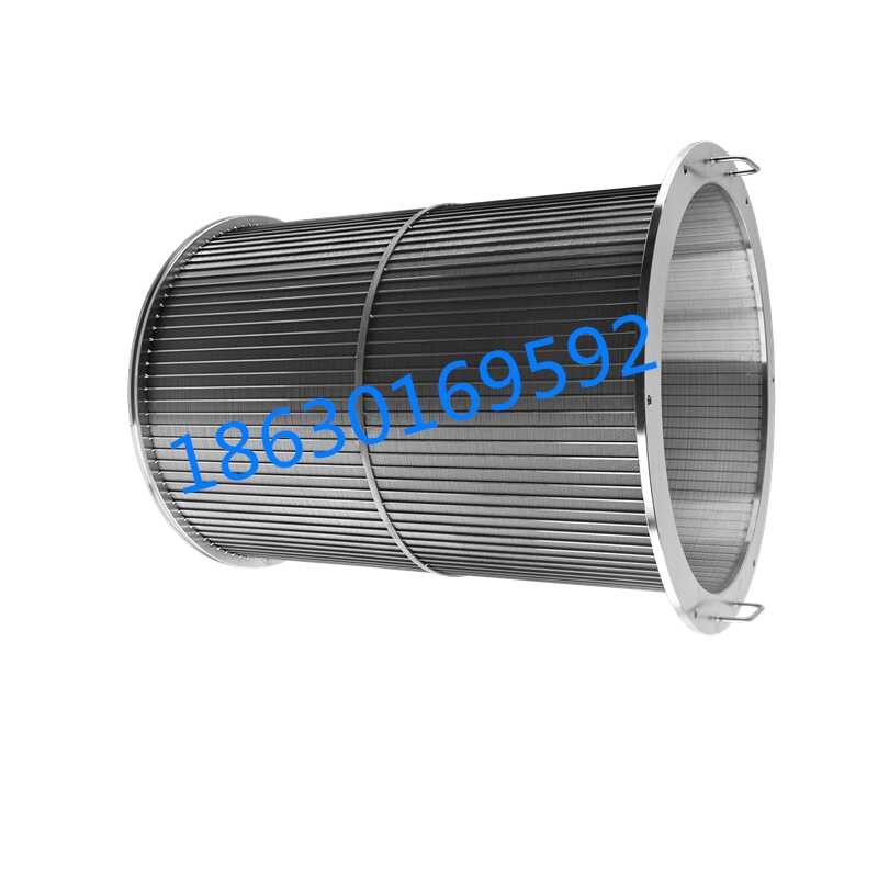 Stainless steel 304 basket type Johnson mine screen, rotary drum ...