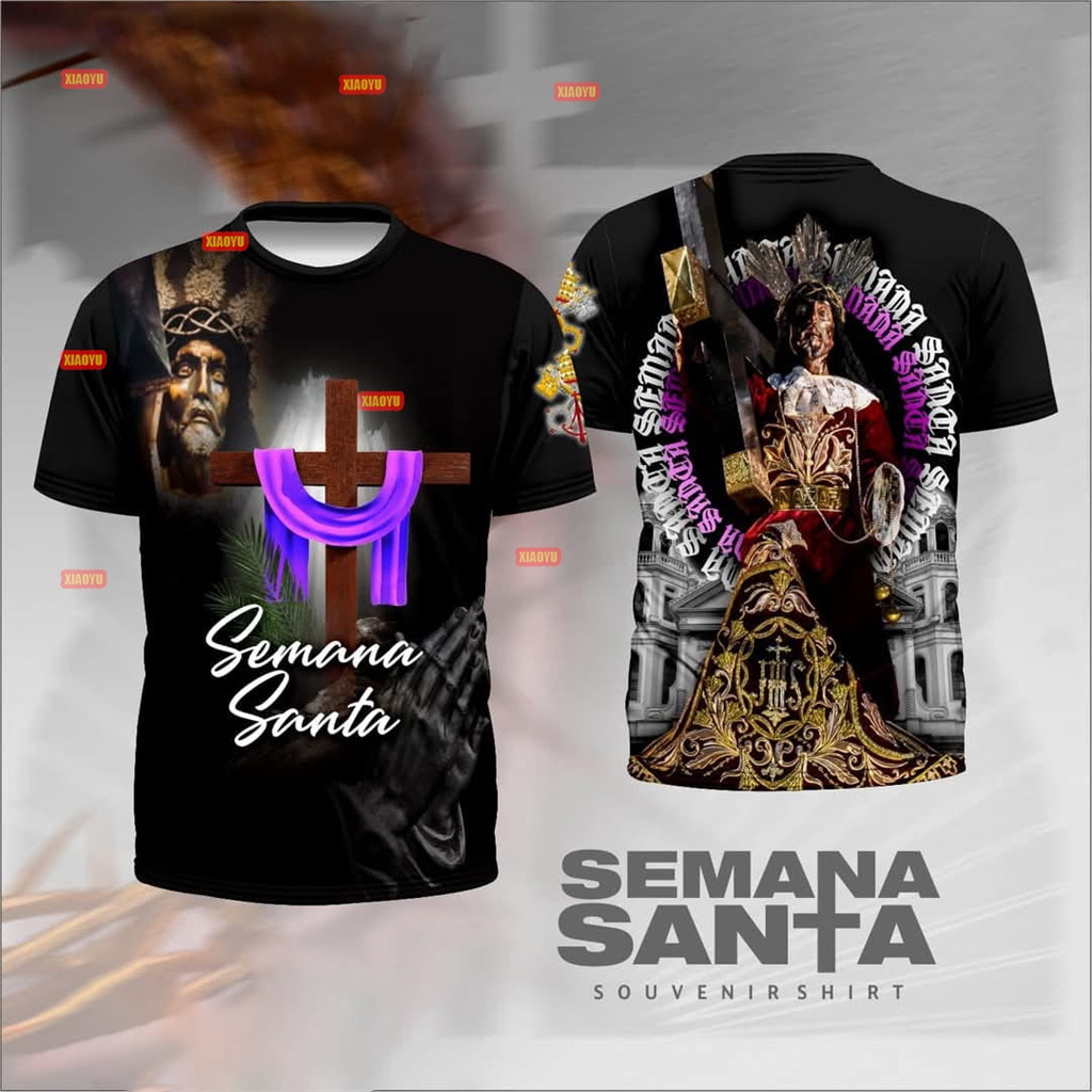 [FREE CUSTOME] Fully sublimated 3D print TSHIRT nazareno 2025 debosyon ...