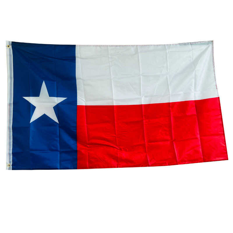 Texas Flag 90 * 150cm Polyester Watermark 3 * 5FT US Texas Flag ...