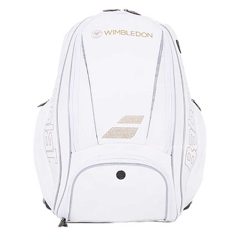 Original C Babolat Wimbledon White Tennis Backpack For Women Men With ...