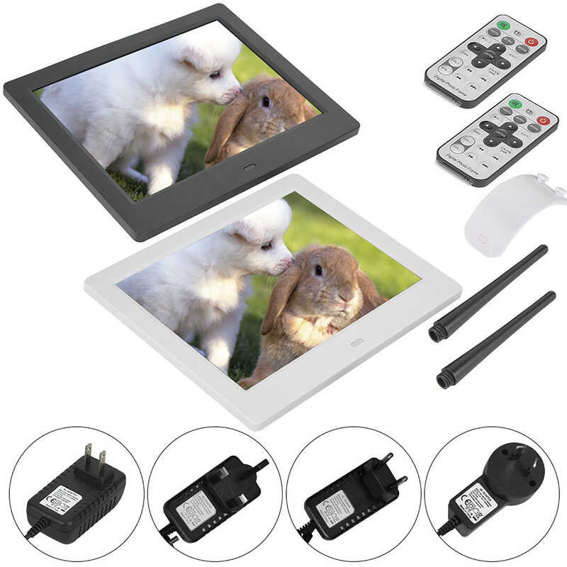 8 Inch 16:9 800*600 HD Digital Photo Album Frame Music Player sa Remote ...