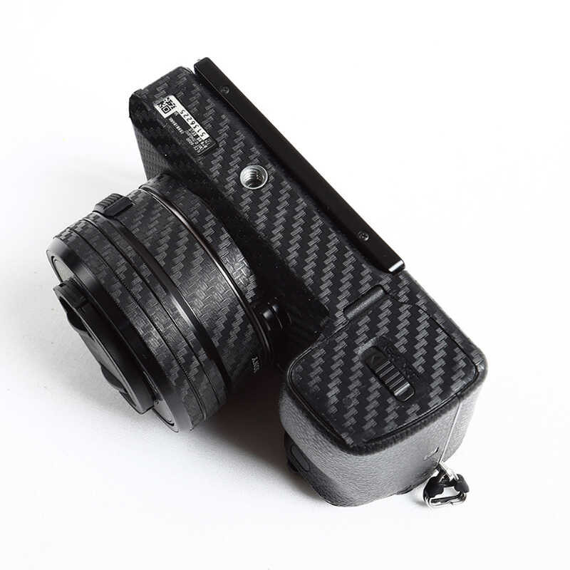 Carbon fiber Camera Anti-oxidation Sticker para sa Sony A6000 a6100 ...