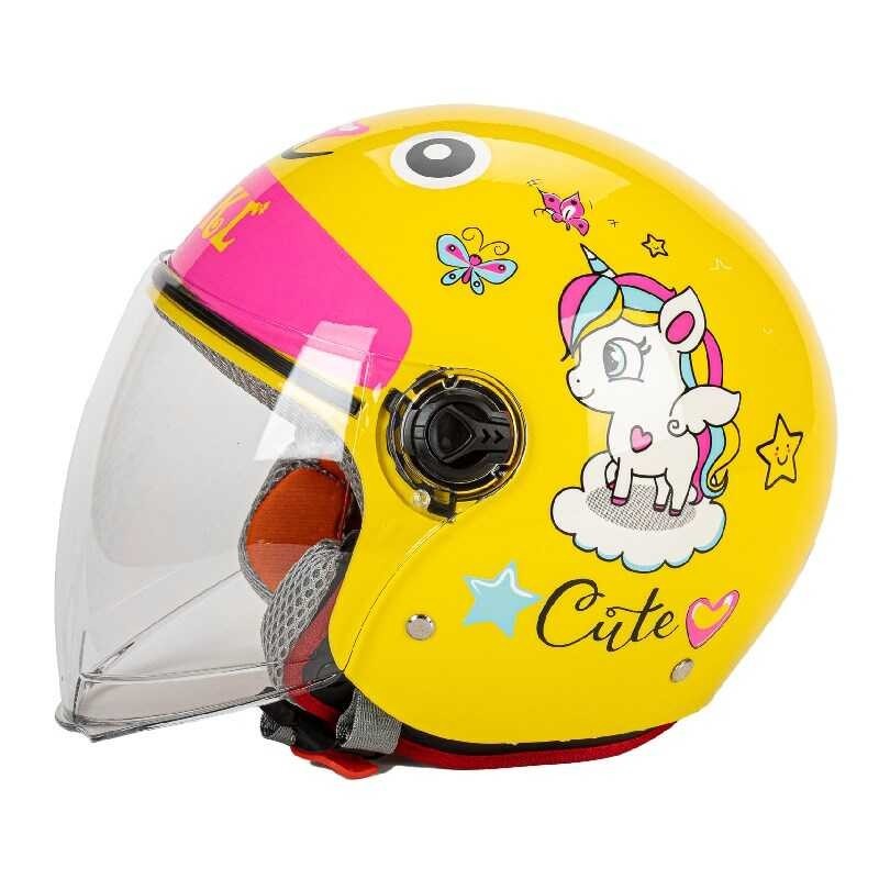 Helmet Ng Motorsiklo Para Sa Mga Propesyonal Na Bata, Protektor Ng Ulo ...