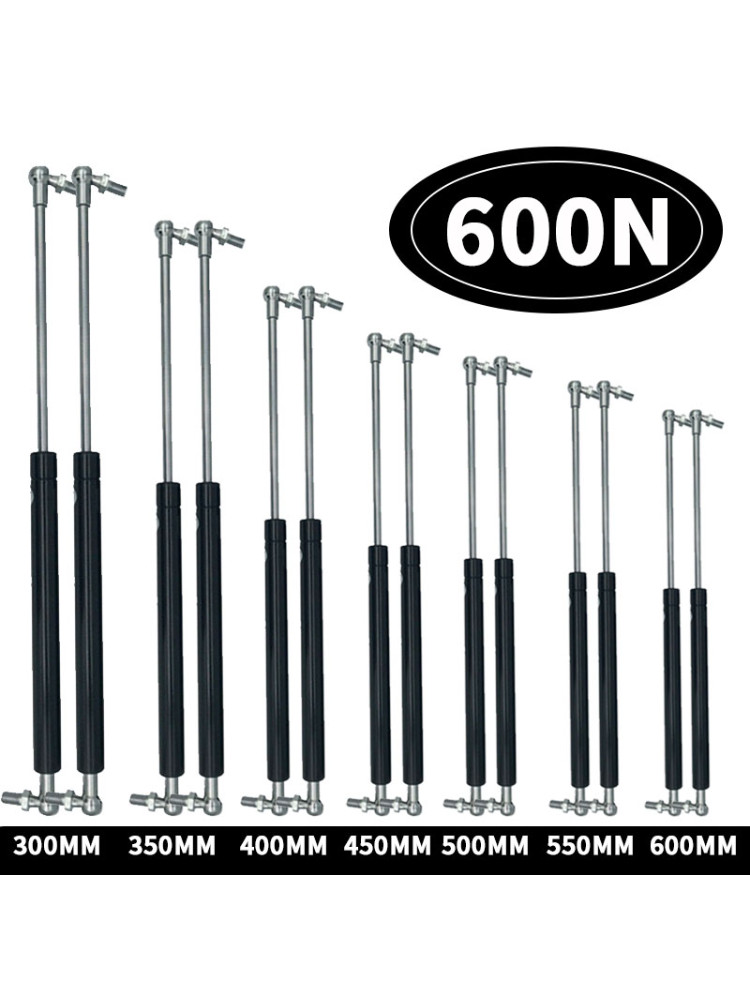 2PCS Universal 600N 300/350/400/450/500/550/600mm Strut Bars Gas Spring ...