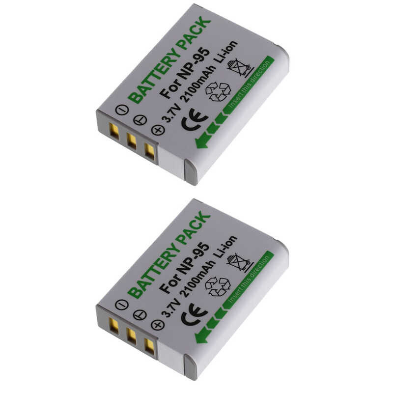 2 X NP-95 Baterya para sa FUJIFILM Fuji Finepix X100S X100 X-S1 F30 ...