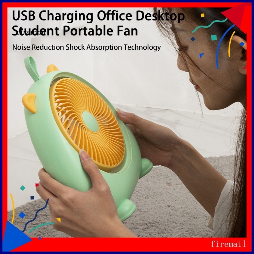 [FM] Cooling Fan Adjustable Air Outlet Three Wind Speeds Power Display ...