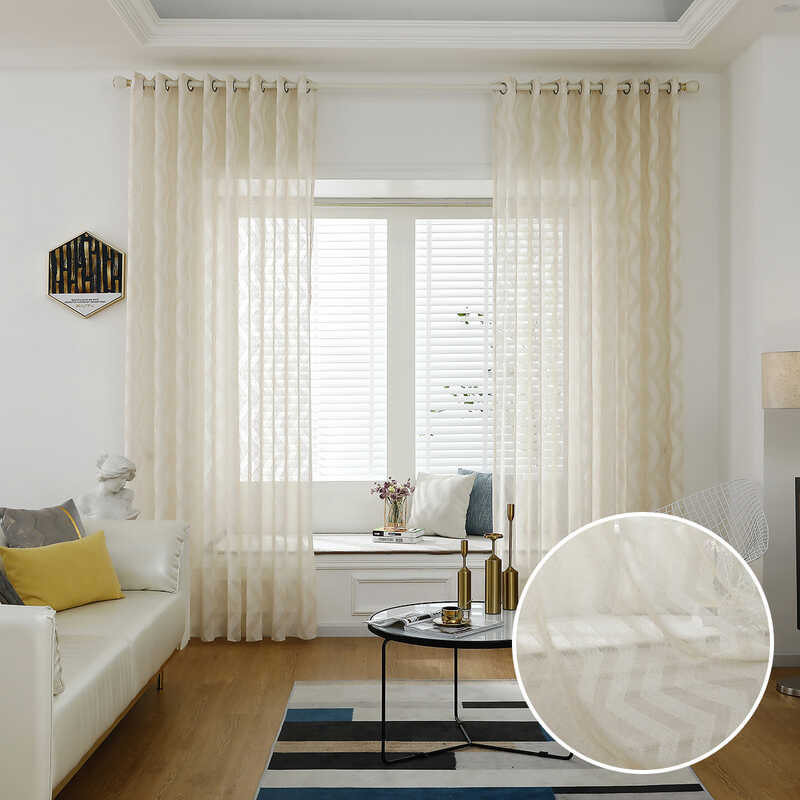 2021 sheer screen, translucent screen, bay window, striped screen ...