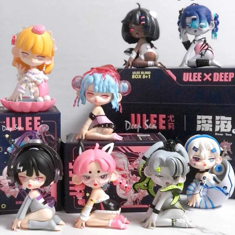 Deep Ulee Sea Realm Series Bd Box Toys Kawaii Action Anime Figure ...