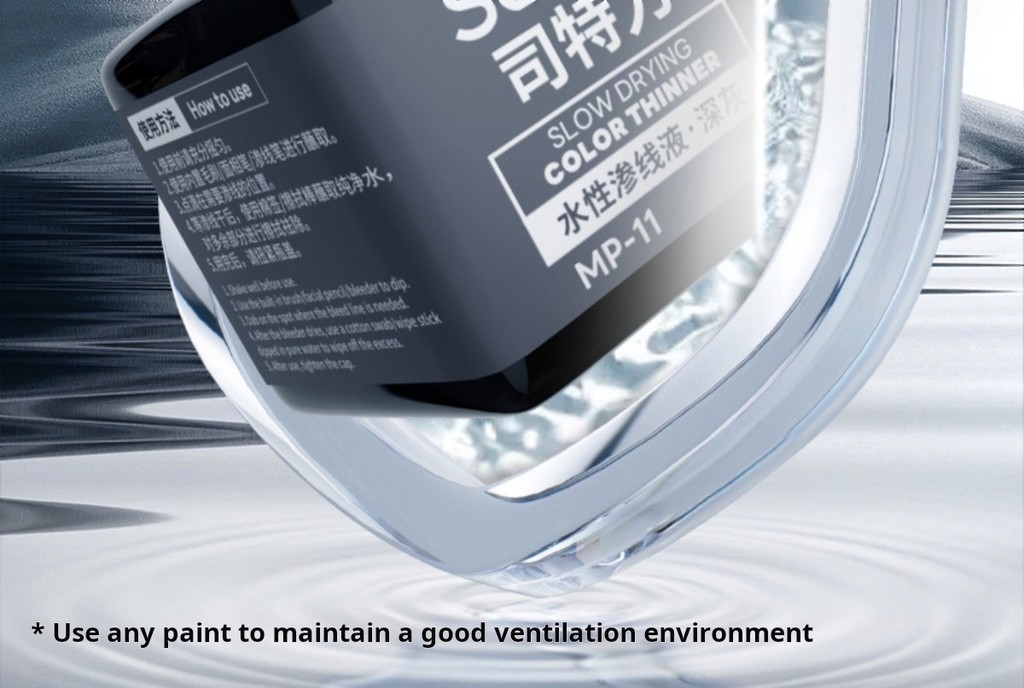 Stedi MP-10~MP-13 40g Water Based Panel Line Paint Plastic Model ...