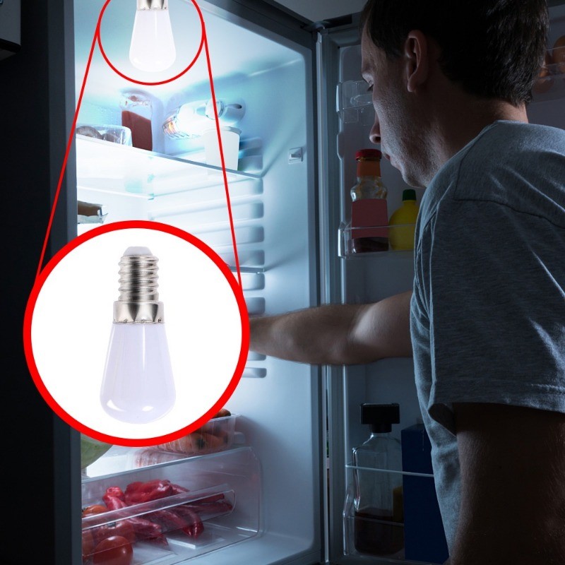 1/3/5Pcs 220V E12 LED Screw Bulbs / Mini Refrigerator Lamps ...