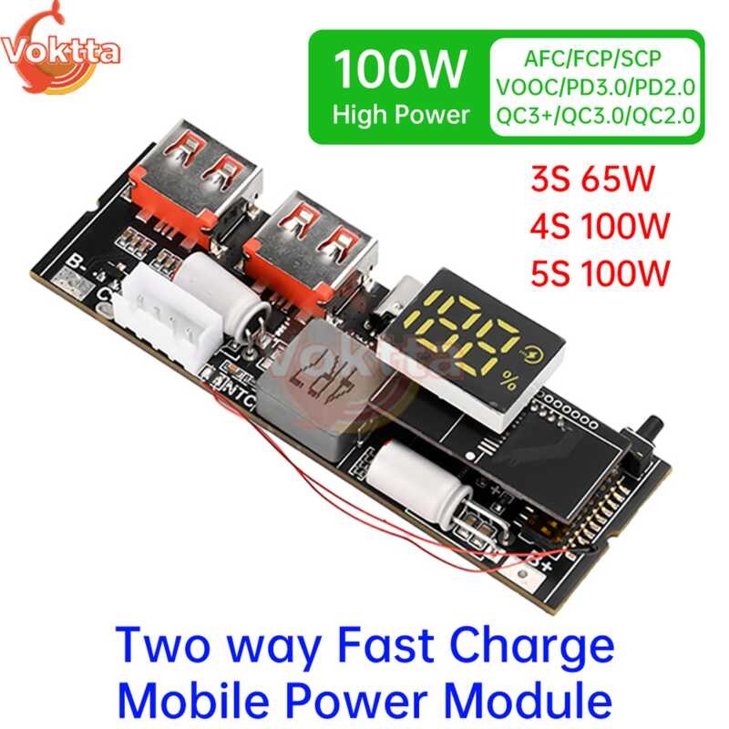 ENO 3S 4S 5S 65W 100W Bank Double C Port Two Way Fast Charge Mobile ...