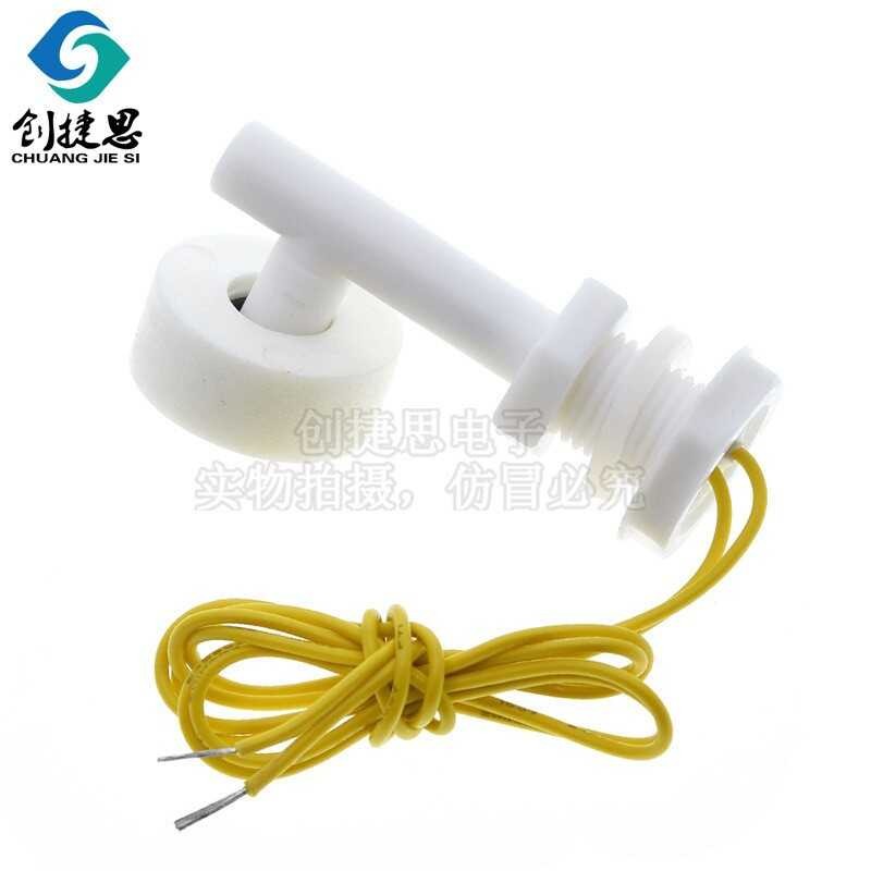 Pp Low Voltage Right Angle Float Switch Anti Corrosion Plastic Float