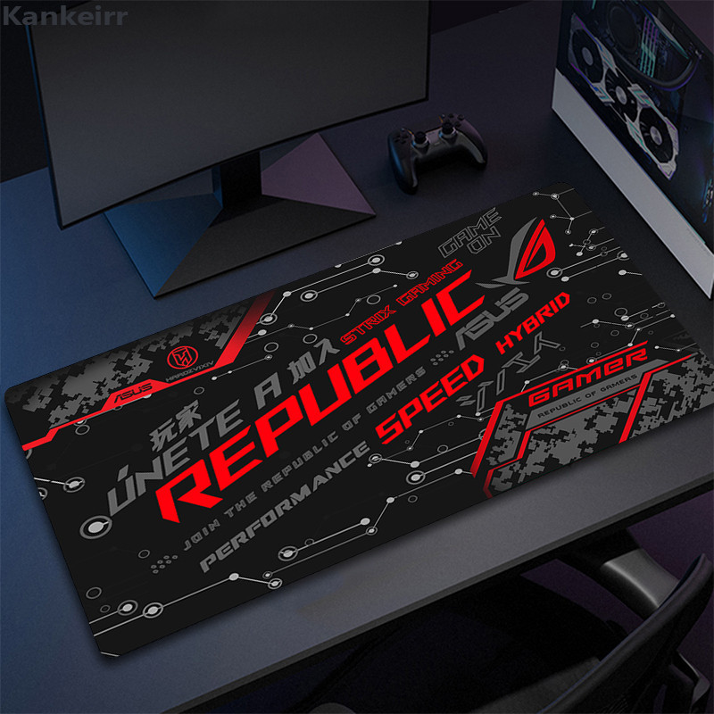 Computer Mouse Pad HD ASUS ROG Gaming Accessories Large PC Gamer ...