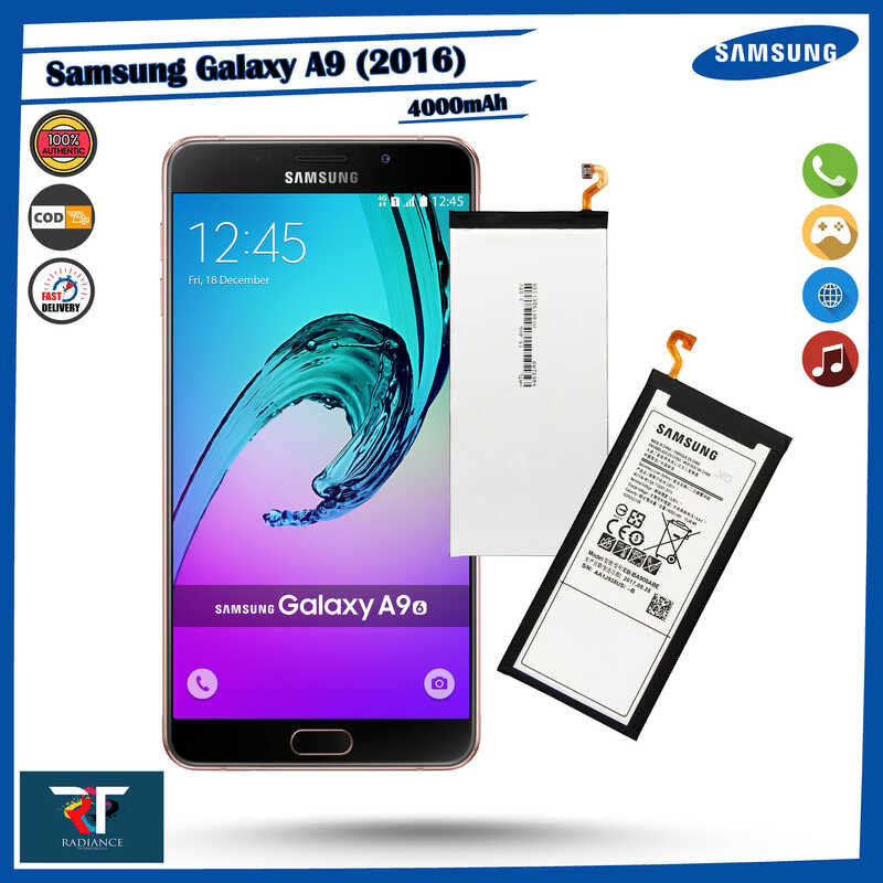 Samsung Galaxy A9 (2016) Battery Sm-A900f, Sm-A9000 [Unk] 4000Mah [Unk ...
