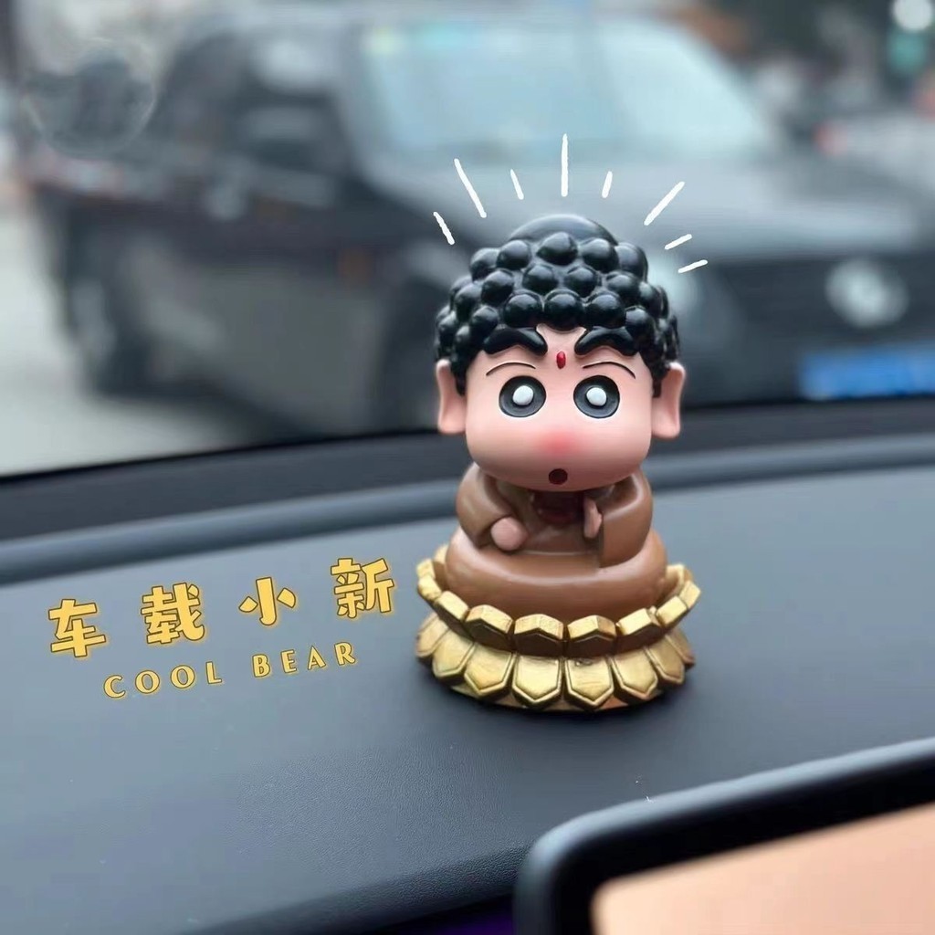 10cm Buddha New Crayon Shin Chan figure model new Shin Chan cosplay ...