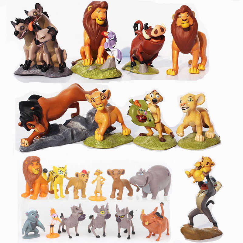 Cartoon 9-12Pcs Guard PVC Action Figures Bunga Beshte Fuli Ono Ang Lion ...