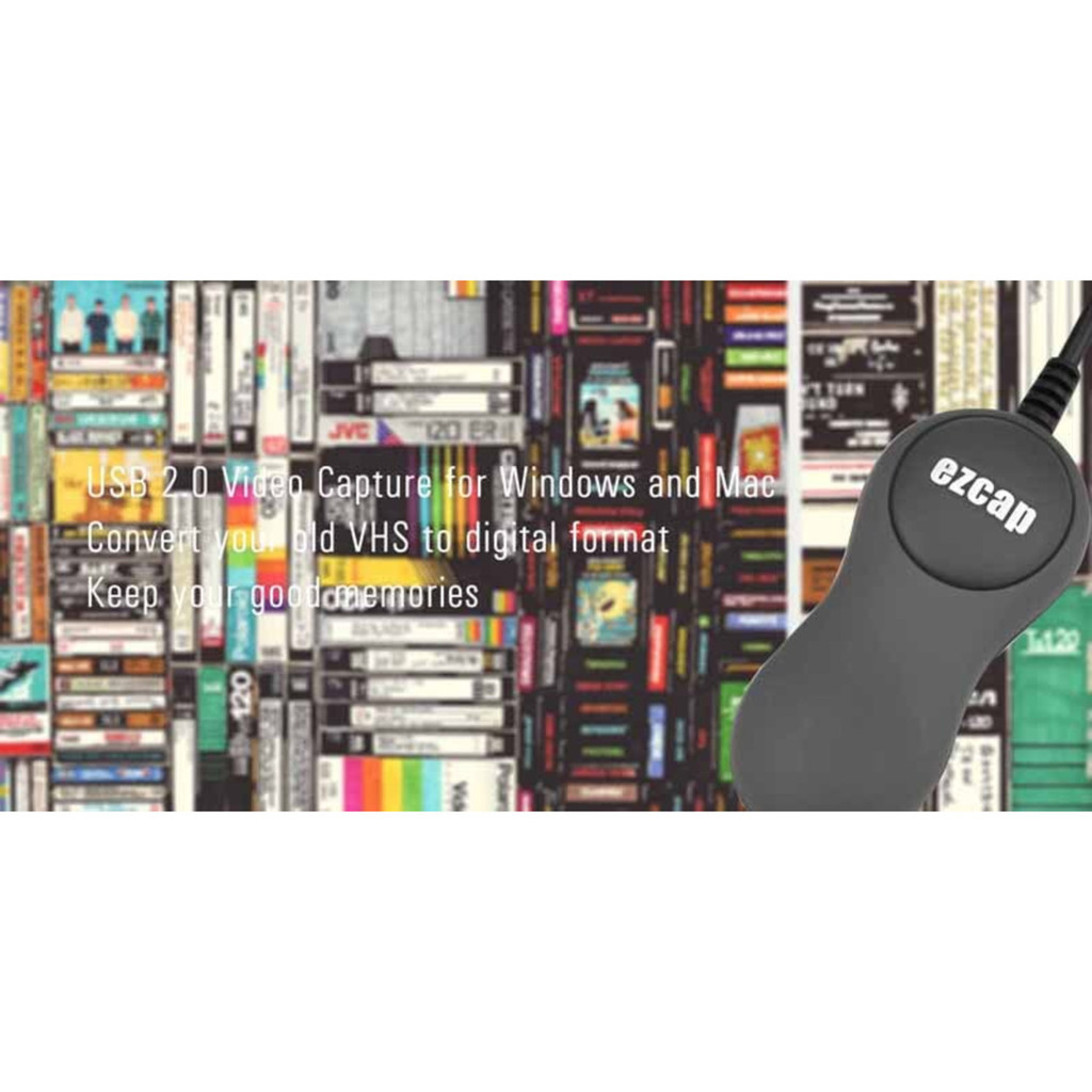 Original EZCAP AV S-Video USB 2.0 Audio Video Capture Card Plate ...
