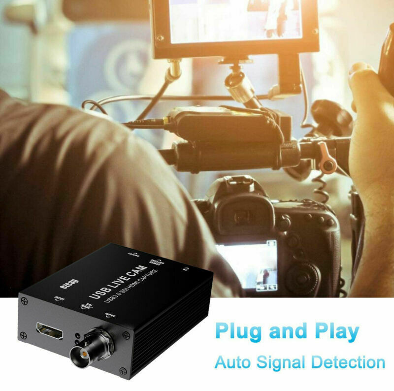 3G-SDI HDMI Video Capture Card USB 3.0 4K Loop 1080P 60fps 120fps ...