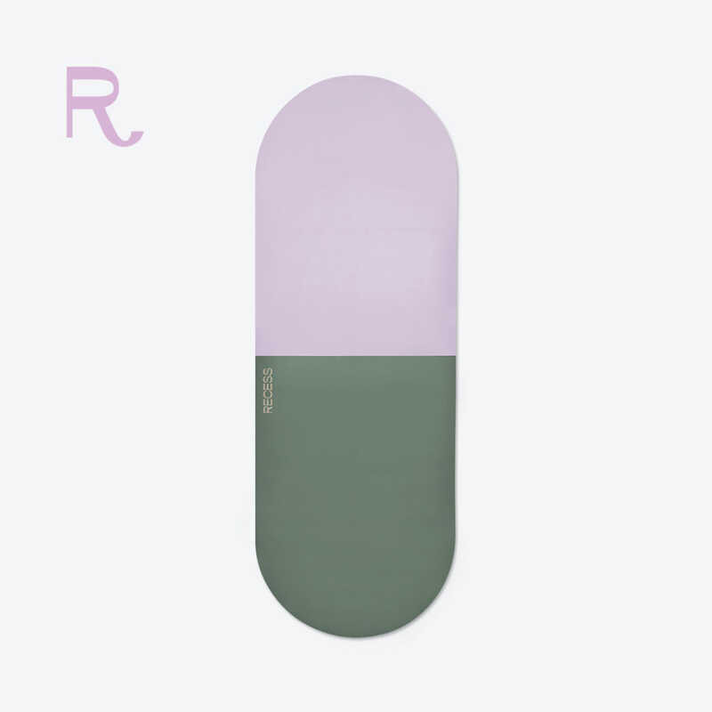 LY Recess Chill Pill Yoga Mat – Lilac/Green | Shopee Philippines