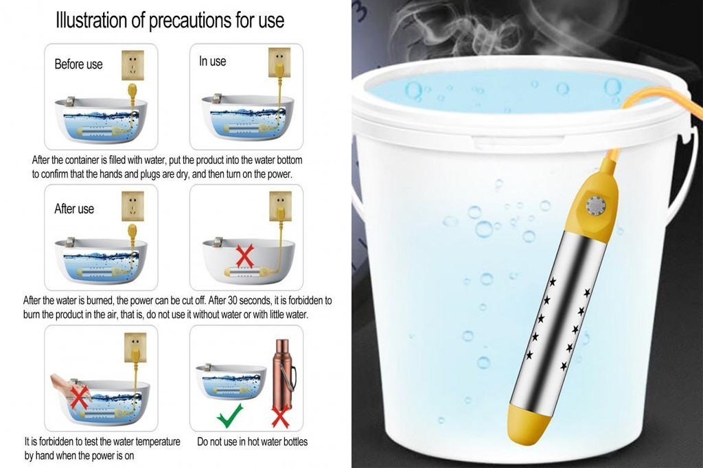 Boil Water Rod U Tube Heating Uniform Heat-Dissipation Corrosion ...