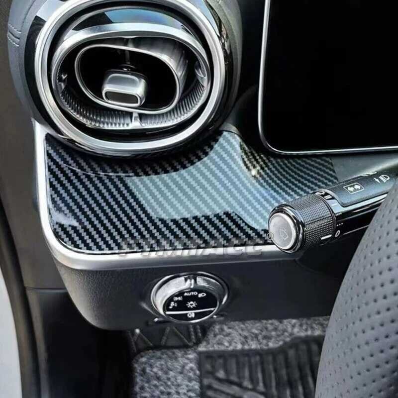 Para Sa Mercedes-Benz GLC X254 2023 2024 Interior ABS Carbon Fiber Car ...