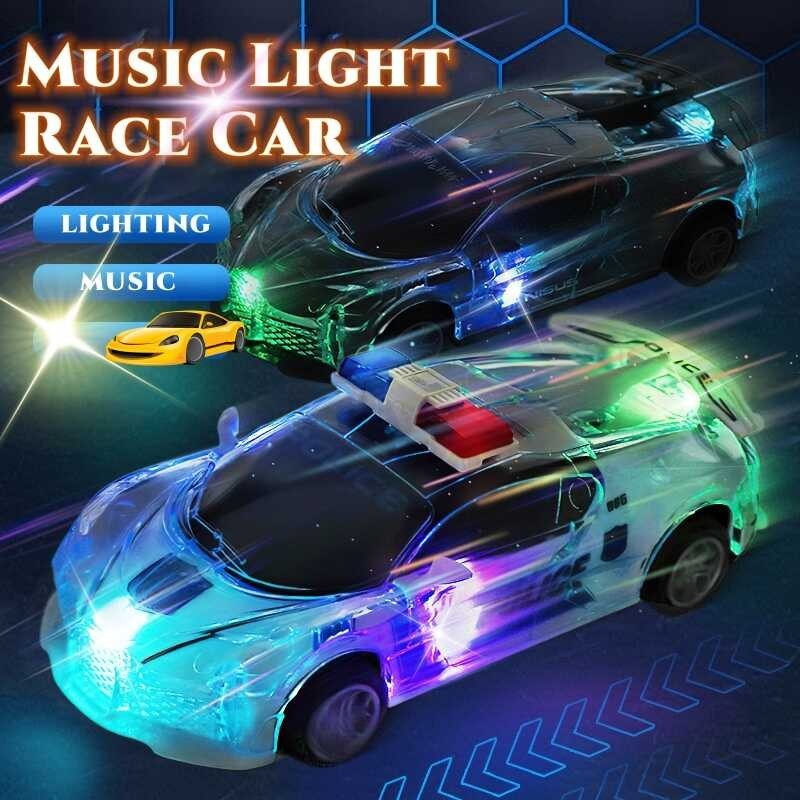Light Electric Car LED Sports Car Toys for Boy Kid Toy Christmas ...