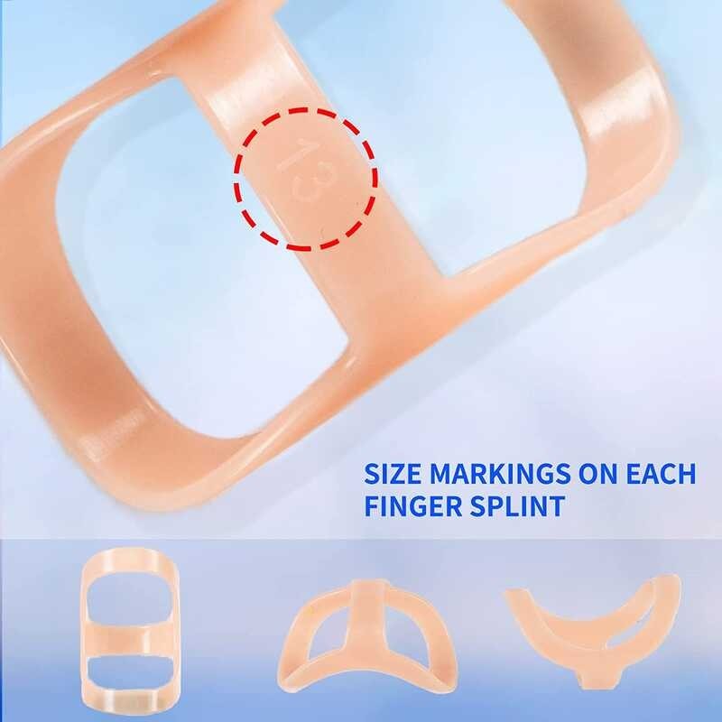 LY ♛ Pangalaw Ng 6Pcs Plastic Finger Fracture Splint Arthritisor Joint ...