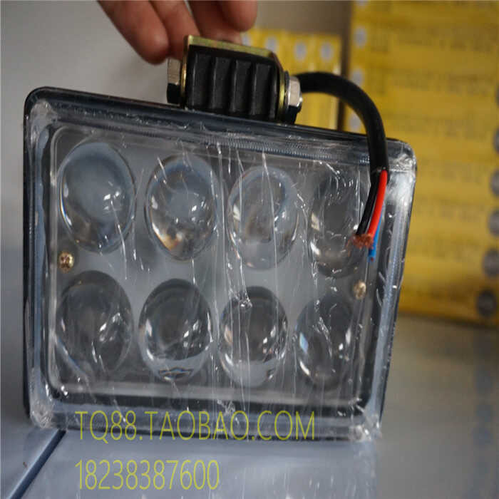 New 4-inch car square LED spotlights with headlights, auxiliary front ...
