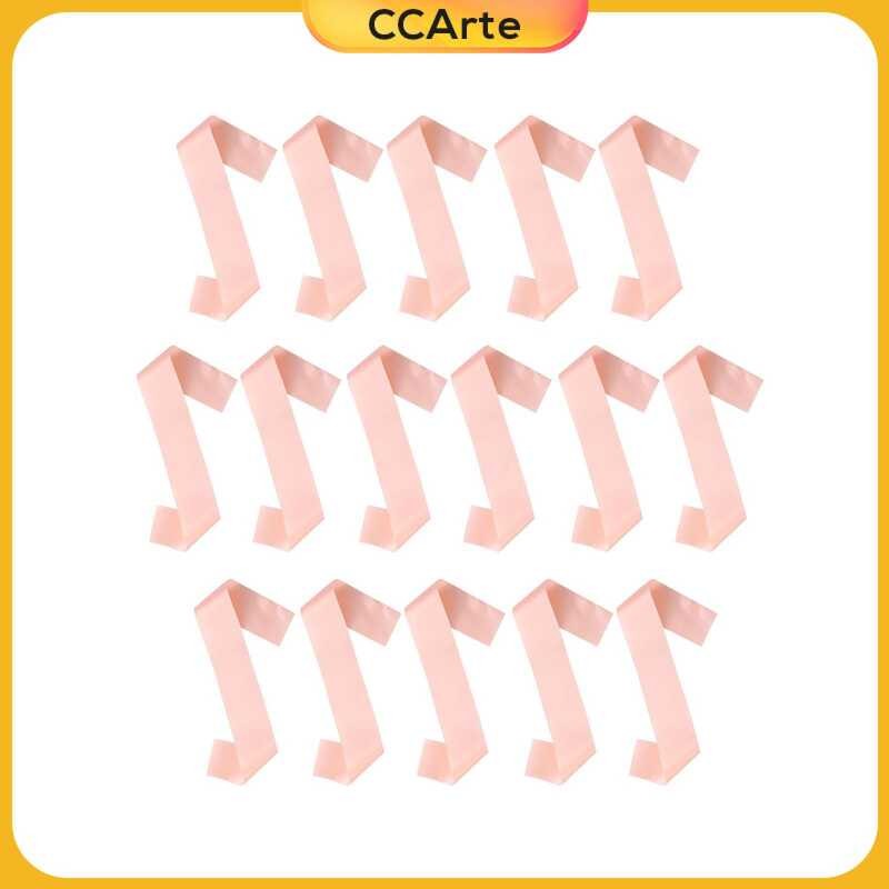 LY Ccarte 16 Pieces Blank Sash Set Prom Festival Beauty Pageant ...