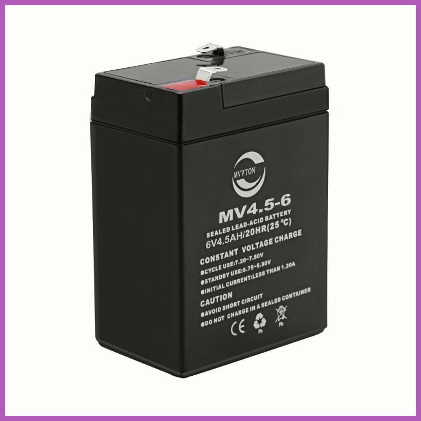 Dry Type Battery 6V 4.5AH/20HR VRLA Battery, Backup Power Battery, UPS ...