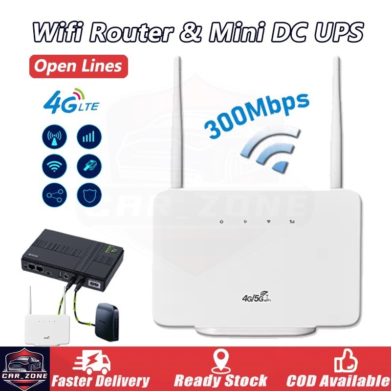 【COD】300Mbps 4G/5G Router Multi-Mode Wi-Fi Dual Band Gigabit Router ...