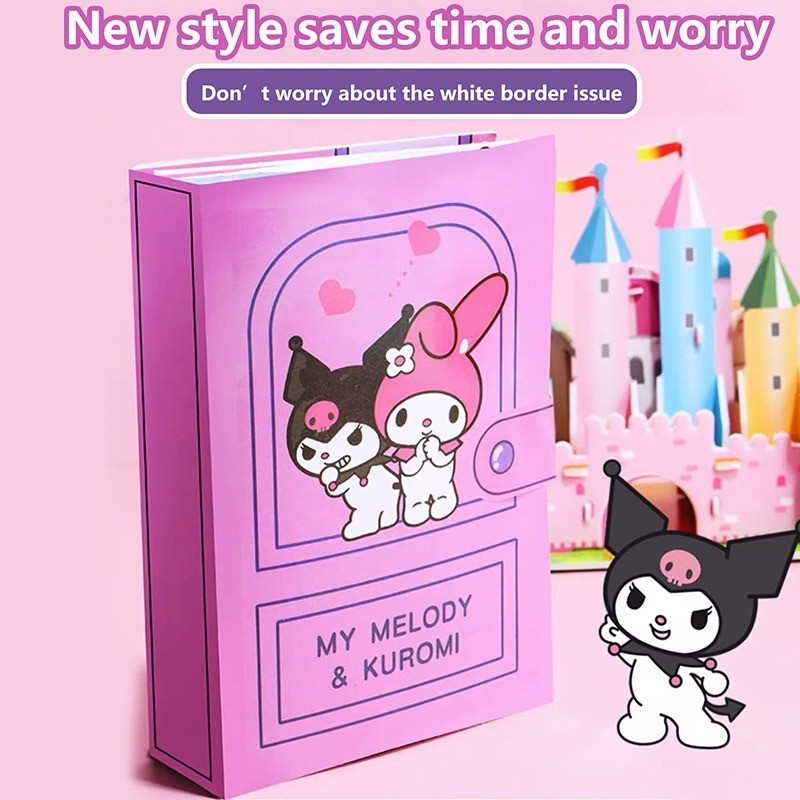 Kawaii Sanrio Sticker Game Quiet Book Hello Kitty Mymelody Cinnamoroll ...