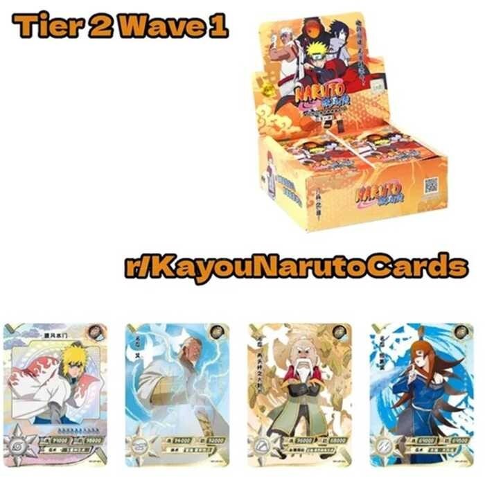 Original Kayou Naruto Collection Cards Full Set Booster Box Kayou ...