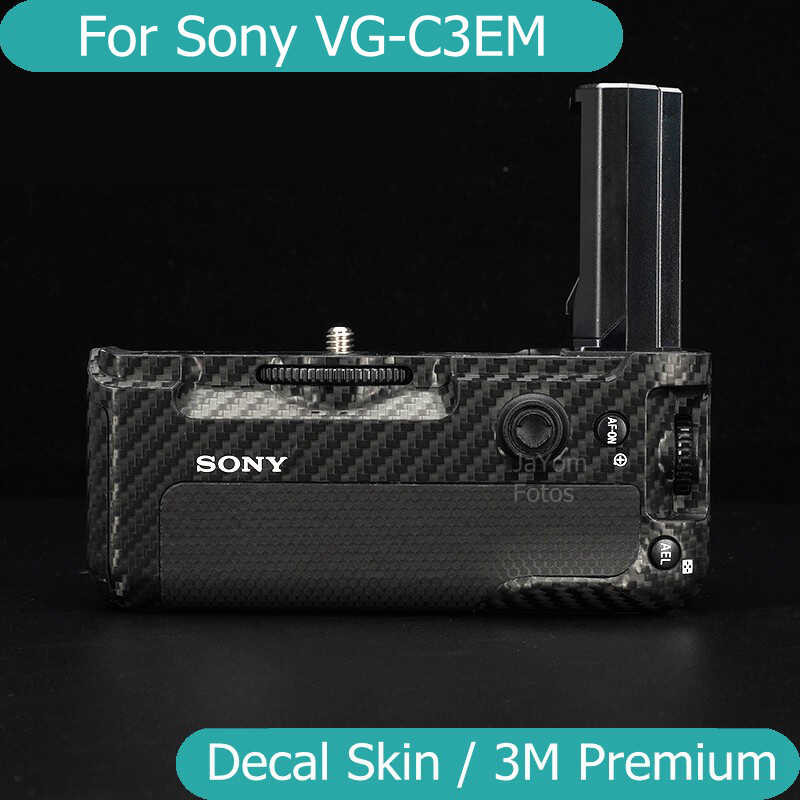 VG-C3EM Decal Skin Vinyl Wrap Film Sticker Para sa Sony A7III A7RIII A9 A7M3 A7RM3 A7RM3A A7R3 ...